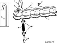 China AR34240 Cover Deere parts 500A, 500, 510, 500C, 500B for sale