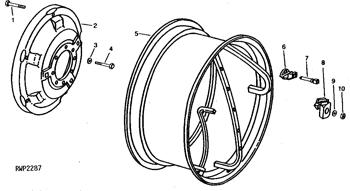 China 14H858 Nut Deere parts 500A, 440, 990, 740A, 340D, 2640, 2955, 762, 640, 762A, 440C, 640D, 860, 440D, 570, 860B, 740, 862, 862B, 762B, 570B, 890A, 540B, 540D, 9400, 850B for sale