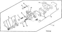 China AT141784 Nut Deere parts 770B, 540B, 740, 670A, 740A, 743, 670B, 770A, 640, 440C, 743A, 643 for sale