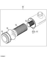 China 0061324803 O-Ring Deere parts 350D, 400D for sale