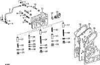 China F2847R Nut Deere parts 500A, 570, 500B, 500C, 440, 760A, 510, 500, 540, 600 for sale