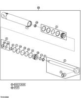 China H170539 Nut Deere parts 9510R, 9510RT, 9530, 9560R, 9560RT, FB20, 9630, 9300G, 210K, 210LE, 210LJ, 210C, 700H, 300D, 410J, 6.8, 310C, 310E, 310G, 310J, 660D, 310K, 310SJ, 840, 310SK, 755K, 315C, 315CH, 315SJ, 110, 315SK, 325... for sale