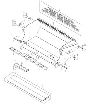 China 0051371905 Nut Deere parts 1510C, 1412E, 1312C, 1810C for sale