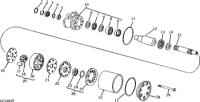 China AH83835 Hydraulic Motor Deere parts 740, 640 for sale