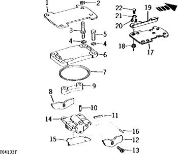 China R49186 Cover Deere parts 302A, 302, 301A, 401, 401D, 401B, 440, 300, 700A, 401C, 2640, 400, 301, 2750, 300B for sale