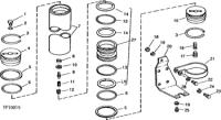 China R77866 Hydraulic Cylinder Barrel Deere parts 844, 690B, 990, 646, 690C, 540D, 500C, 740A, 340D, 510, 646C, 544C, 643D, 444C, 610B, 444D, 644C, 444E, 743, 644D, 401D, 644E, 770A, 640, 762A, 693B, 440C, 640D, 300B, 693C, 440D, 570, 710B, 740, 710D... for sale