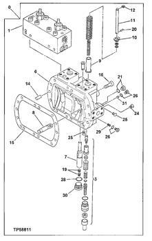 China 0215018 Pin Deere parts 595D, 290D, 490, 160LC, 495D, 590D for sale