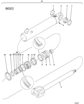 China AH212101 Hydraulic Cylinder Kit Deere parts 670D, 9510R, 1210E, 843K, 670G, FS20, 870D, 9530, FS22, 870G, FS22B, 310C, 1410D, 9560R, 310SJ, 1200, 872G, 1510E, 1400, FD55, 310SK, 672G, 710K, 540E, 755K, 643K, 1710D, 770, 59000, 770A, 1070E, 444H... for sale