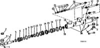 China AR105309 Hydraulic Cylinder Kit Deere parts 690, 690B, 693B for sale