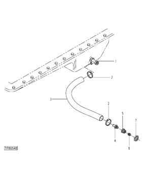 China 14H824 Nut Deere parts 500A, 844J, 92, 844K, 643, 643D, 1200, 93, 643G, 1600, 653E, YZ19314, 653G, 693B, 500, 640D, 860, 860B, 862, 862B, YZ19550, 744H for sale