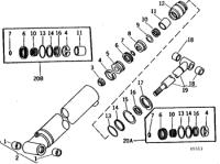 China AR105351 Hydraulic Cylinder Kit Deere parts 760, 760A for sale