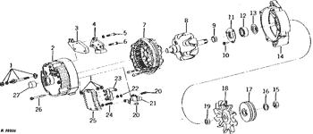 China AR93945 Elec. Connector Terminal Deere parts 544E, 644B, 646, 444D, 540B, 644C, 444C, 444, 540D, 340D, 644D, 740, 644E, 544B, 640, 544C, 440C, 640D, 544D, 740A, 440D for sale