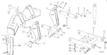China 14H991 Nut Deere parts 670D, 870D, 670A, 740A, 770, 760A, 770A, 762, 640, 762A, 640D, 440D, 570, 770C, 770D, 762B, 670, 570B, 770B, 540B, 540D, 670B, 670C for sale