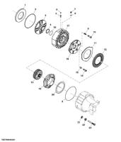 China 0051349584 Nut Deere parts 1850 for sale