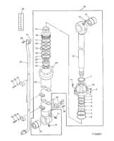 China 0237421 Hydraulic Cylinder Barrel Deere parts 790 for sale