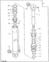 China 0291401 Hydraulic Cylinder Barrel Deere parts 70 for sale