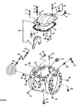 China R100300 Gasket Deere parts 440, 540, 440D for sale