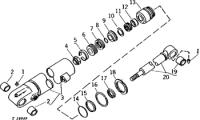 China AR105403 Hydraulic Cylinder Kit Deere parts 310 for sale
