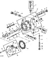 China AR39168 Hydraulic Pump Deere parts 302, 401, 400, 301A, 401B, 2640, 301, 300 for sale