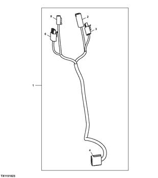 China 57M8022 Elec.Connect Locking Device Deere parts 9510R, 323D, 9510RT, 9530, 844K, 9530T, 9560R, 9560RT, 670G, 9630, 9630T, E210LC, E240LC, 6.8, 1010E, 326E, 1210E, 310K, E300LC, 310SJ, 1110E, 1510E, 605K, 310SK, 655K, 755K, 328E, 329E, 1050K, 332E, ... for sale