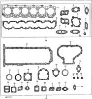 China R44374 Gasket Deere parts 500, 690B, 600 for sale