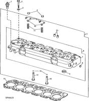 China R91880 Gasket Deere parts 755A, 570, 755, 750B, 444D, 570B, 444C, 755B, 444, 670A, 710B, 544D, 544C, 670B, 544B, 655B, 640, 655, 640D, 670, 643 for sale