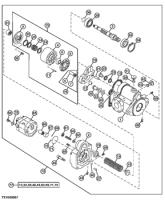 China 0477001 Gasket Deere parts 35D, 27D, 35C, 27C, 35ZTS for sale