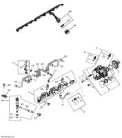 China R520441 ELEC. CONNECTOR ACCESSORY Deere parts 670G, 6090, 903KH, 803M, 870G, 850J, 853M, 850JR, 909KH, 350DLC, 350GLC, 872G, 903K, 909M, 672G, 953M, 909K, 380GLC, 1710D, 803MH, 1400, 59000, YZ19314, 853MH, 859MH, 1910E, 953K, 903MH, 300D, 959K, 9... for sale
