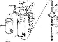 China AT24274 Filter Element Deere parts 450, 6410, 6300, 6305, 6310, 6400, 6405, 350 for sale