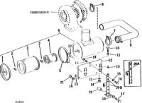 China AT43963 Filter Deere parts 670A, 670 for sale