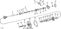 China F1334R Snap Ring Deere parts 500A, 2755, 300, 500B, 400, 500C, 2955, 2355, 510, 2640, 301, 2750, 401, 600 for sale