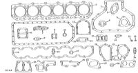 China AR53094 Gasket Kit Deere parts 690, 644A for sale