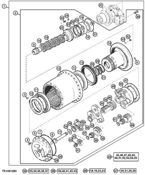 China F434855 SNAP RING - Deere parts 608S, 903JH, 903KH, 803M, 853J, 909KH, 903J, 903M, 59000, 909M, 909J, 953M, 909K, 959M, 950, 803MH, 903K, 953G, 953J, 853G, 953K, 903MH, 850, 909MH, 959K, 909JH, 2618, 759G, 853JH, 608B, 608L for sale