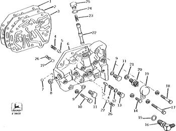 China R100308 Gasket Deere parts 500A, 570, 500B, 540B, 740, 500C, 440, 743, 770, 760A, 510, 770A, 640, 670 for sale