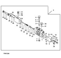 China 0751707 Filter Deere parts 27ZTS for sale
