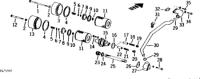 China R28110 Gasket Deere parts 500A, 570, 500B, 570B, 500C, 670A, 510, 500, 670, 600 for sale