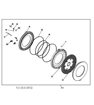 China R26871 Snap Ring Deere parts 690B, 595, 400, 480, 210LE, 210LJ, 1070E, 300, 300D, 2020, 2020A, 750C, 750C-II, 2030A, 1010E, 450G, 4X2, GATOR, 4X4, 550, 625i, 1110E, 310E, 825i, 310G, 850D, 1210E, 646, 310K, 855D, 646C, 310SJ, 301... for sale