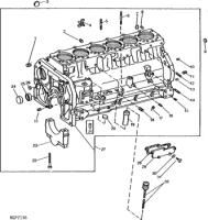 China R520530 Gasket Deere parts 690, 644A for sale