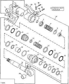 China 0207810 Snap Ring Deere parts 490 for sale