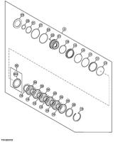 China 0501319959 Gasket Deere parts 190DW, 230GW, 220DW, 190GW for sale