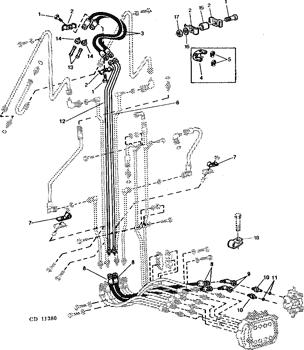China R31665 Fitting Deere parts 646, 400, B30B, 540D, 2640, 740A, 340D, 710B, B35C, 510B, 444, 301, 444C, 301A, 644A, 302, 610B, 401, 644C, 350C, 440, 743, 770, 670, 401B, 770A, 4475, B40B, 500, 300, 440D, 570, 740, 544, 6675, 862, ... for sale