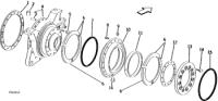 China R100306 Gasket Deere parts 770A, 770B, 860, 860B for sale