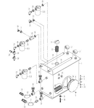China 0090006039 Fitting Deere parts 2254 for sale