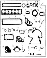 China R53108 Gasket Deere parts 500A, 844, 690B, 903JH, 690C, 903KH, 690CR, 909JH, 690D, 909KH, 1850, 1070D, 690ELC, 500B, CD30290DF, 210LE, 344E, 110, 790D, 2254, 485E, 700H, 640D, 750, 300D, 792DLC, 750B, 330B, 750C, 750C-II, 1010... for sale