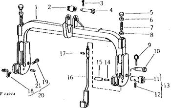 China R1826R Spring Deere parts 862B, 350C, 400, 700A, 350D, 762B, 500, 300, 600 for sale