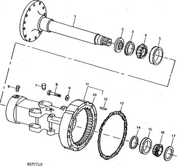 China R94311 Gasket Deere parts 570, 644B, 646, 644C, 644D, 646C, 1200, 762, 762B, 544C, 544B, 544D, 644A, 762A for sale
