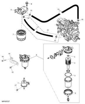 China MIU800710 Bracket Deere parts 35D, 320E, 204K, 323E, 304K, 60D, 326E, 35G, 27D, 110, 318E, 50D, 319E for sale