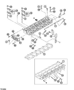 China 1096234030 Gasket Deere parts 600C, 800C, 450DLC, 650DLC, 850DLC, 670GLC, 470GLC, 870GLC, 6WG1XZSA-02 for sale