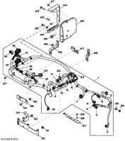 China R519440 Bracket Deere parts 240DLC, 2454D, 290GLC, 250GLC, 2954D, 6.8, 270DLC, 210G for sale