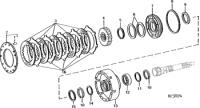 China B3169R Snap Ring Deere parts 660D, 740, 743, 740A, 340D, 760A, 770, 670B, 770A, 540E, 540G, 440C, 743A, 770B, 440D for sale